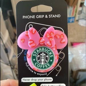 PopSocket | Accessories | Pink Drinks Starbucks Inspired Mickey ...